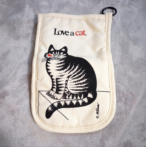 B Kliban | Kitchen | Kliban Cat Quilted Oven Mitt Htf | Poshmark